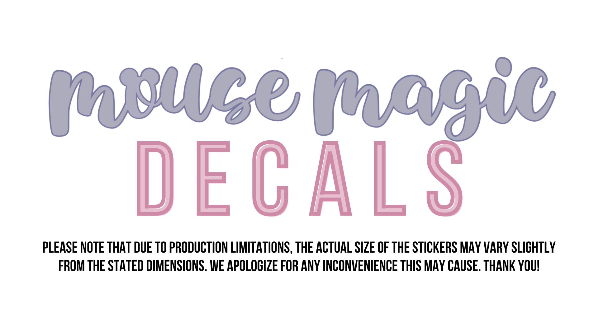 DECALS – all things labeled with mouse magic